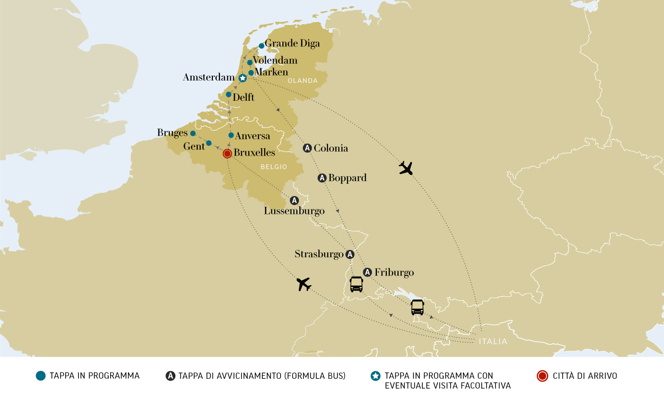Viaggio Amsterdam, Fiandre e Reno | Boscolo