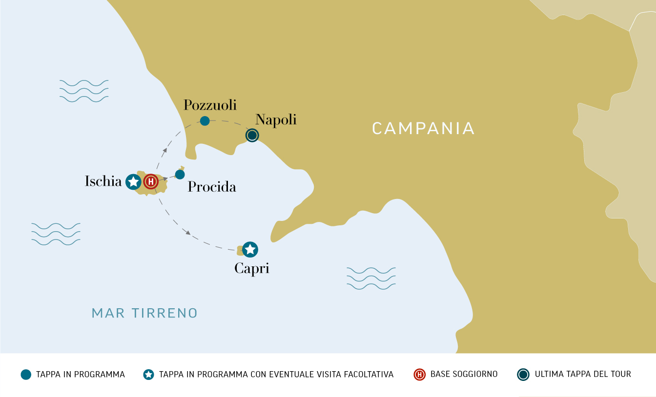Viaggio Ischia e le isole del Golfo di Napoli | Boscolo