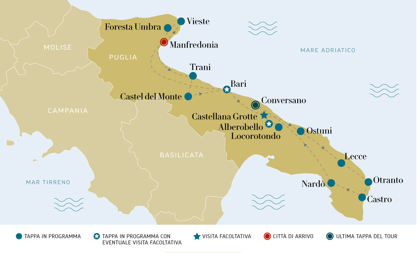Viaggio Meravigliosa Puglia - Tour e Vacanza Puglia | Boscolo