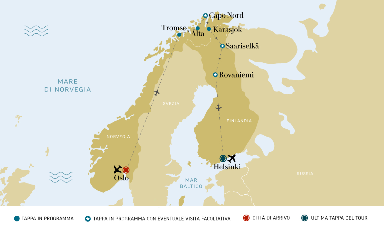 Viaggio Lapponia e Capo Nord 8 giorni | Boscolo