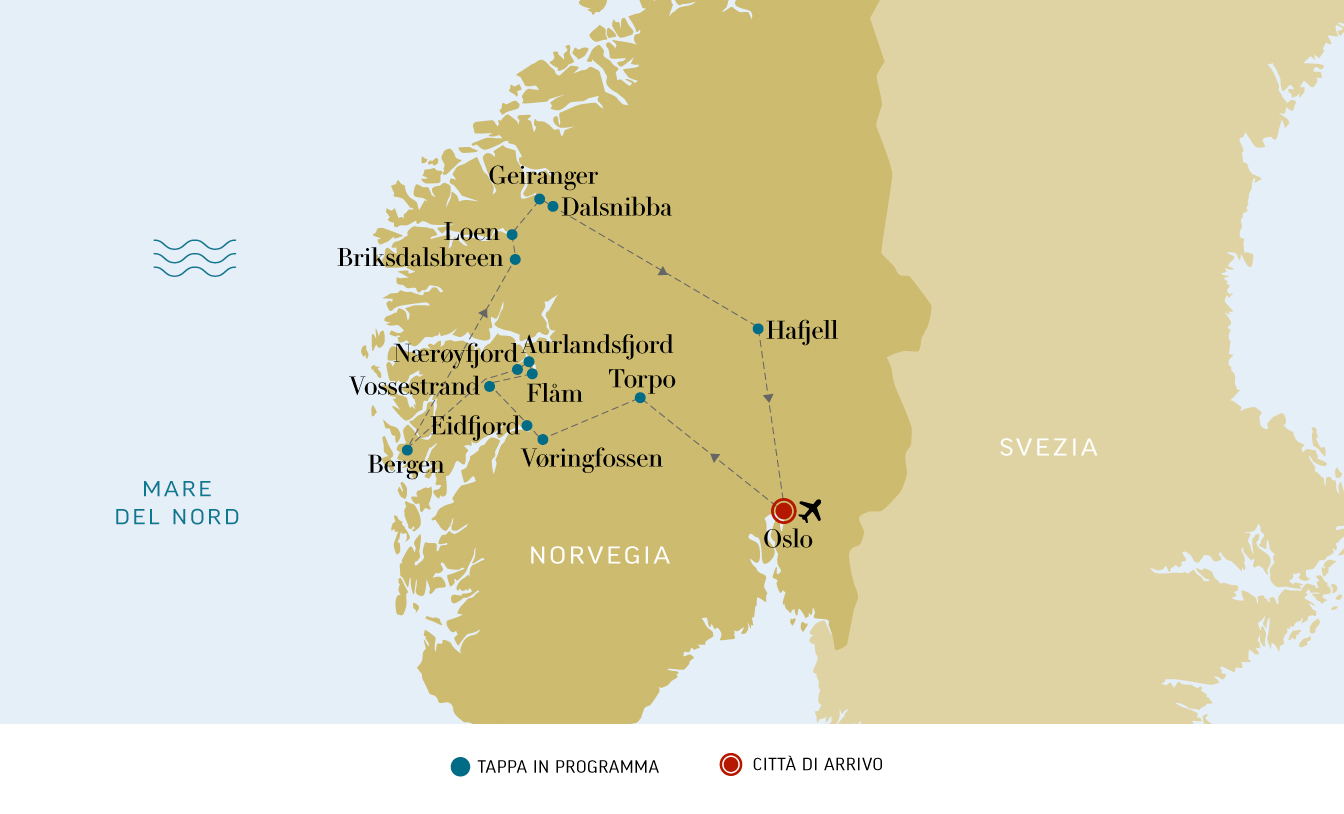 Tour Essenza dei Fiordi: viaggio guidato 8 giorni | Boscolo