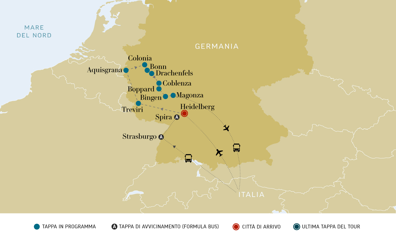 Viaggio Reno, Mosella e Città Storiche 7 giorni | Boscolo