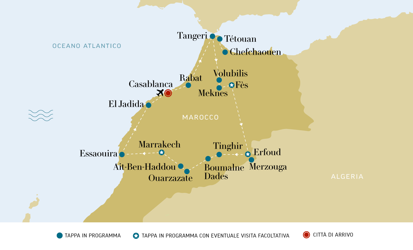Viaggio alla scoperta del Marocco: tour 12 giorni | Boscolo