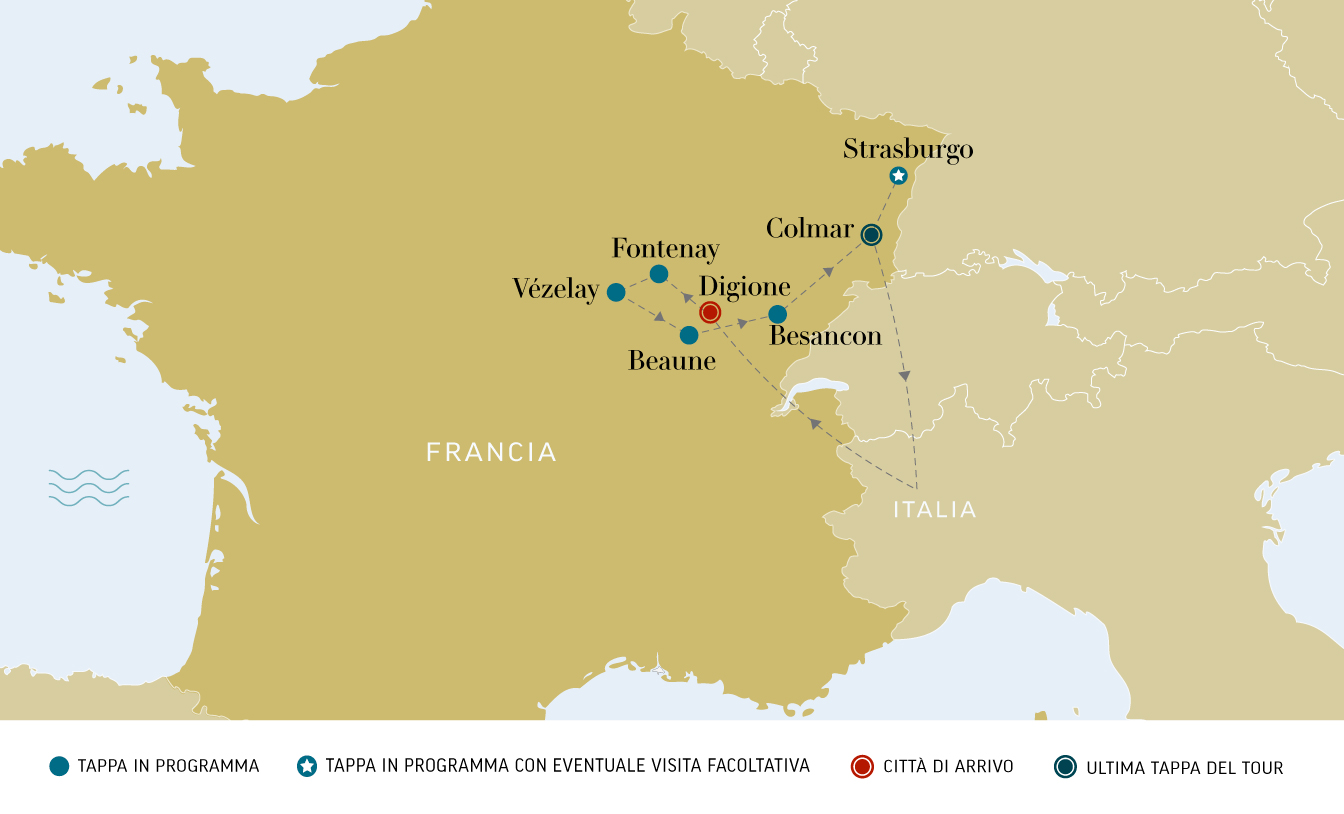 Viaggio Borgogna, Alsazia e la Strada dei Vini | Boscolo