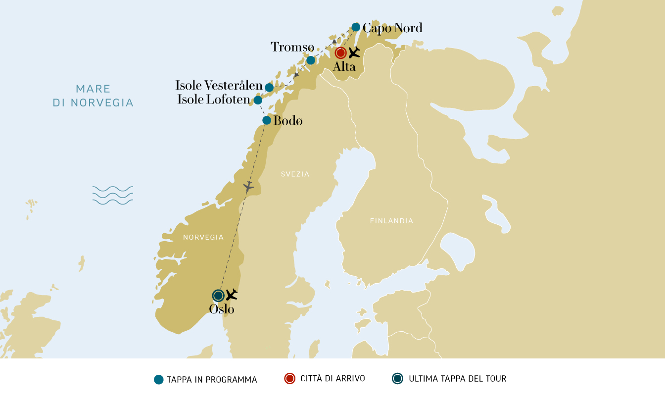 Viaggio Lofoten, Capo Nord e Meraviglie Artiche | Boscolo