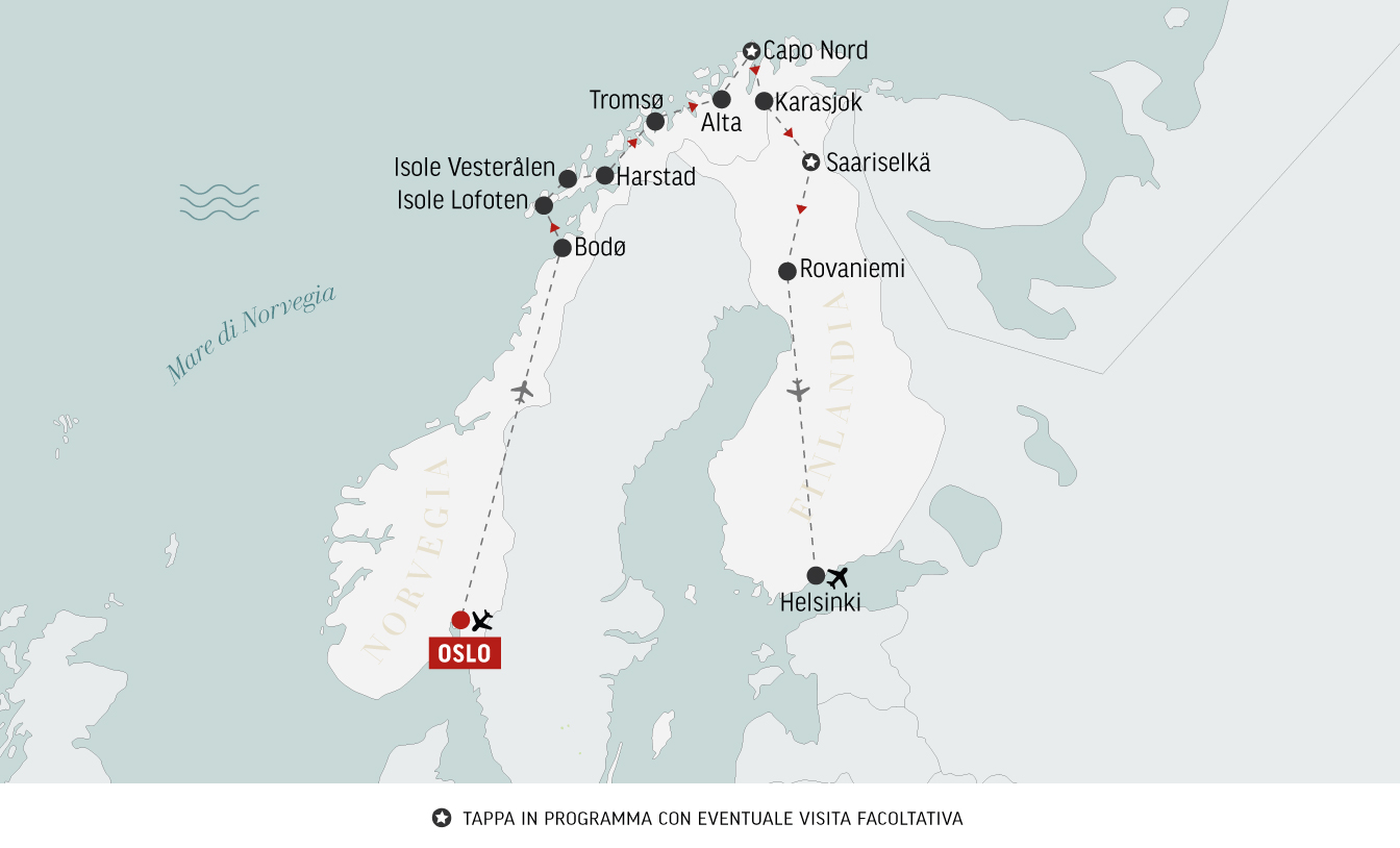 Viaggio Isole Lofoten, tour in Lapponia e Capo Nord | Boscolo