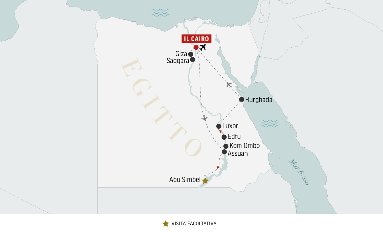Viaggio Antico Egitto, Nilo e Mar Rosso: tour 11 giorni | Boscolo