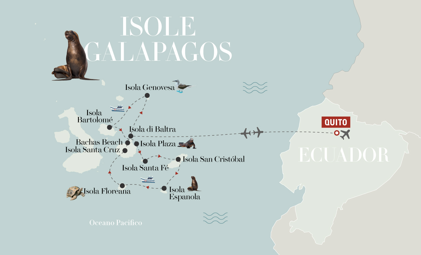 Tour Organizzato Galapagos, il miracolo della natura: viaggio guidato 12 giorni | Boscolo